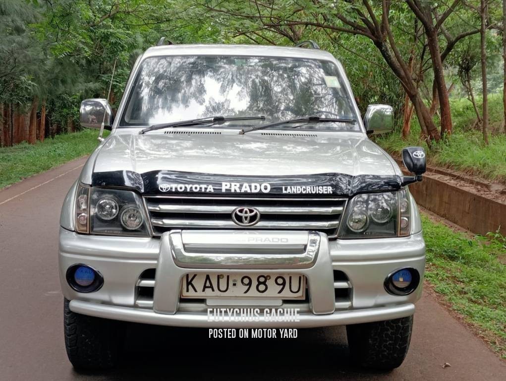 Toyota Land Cruiser Prado 2001 Silver | Motor Yard Kenya