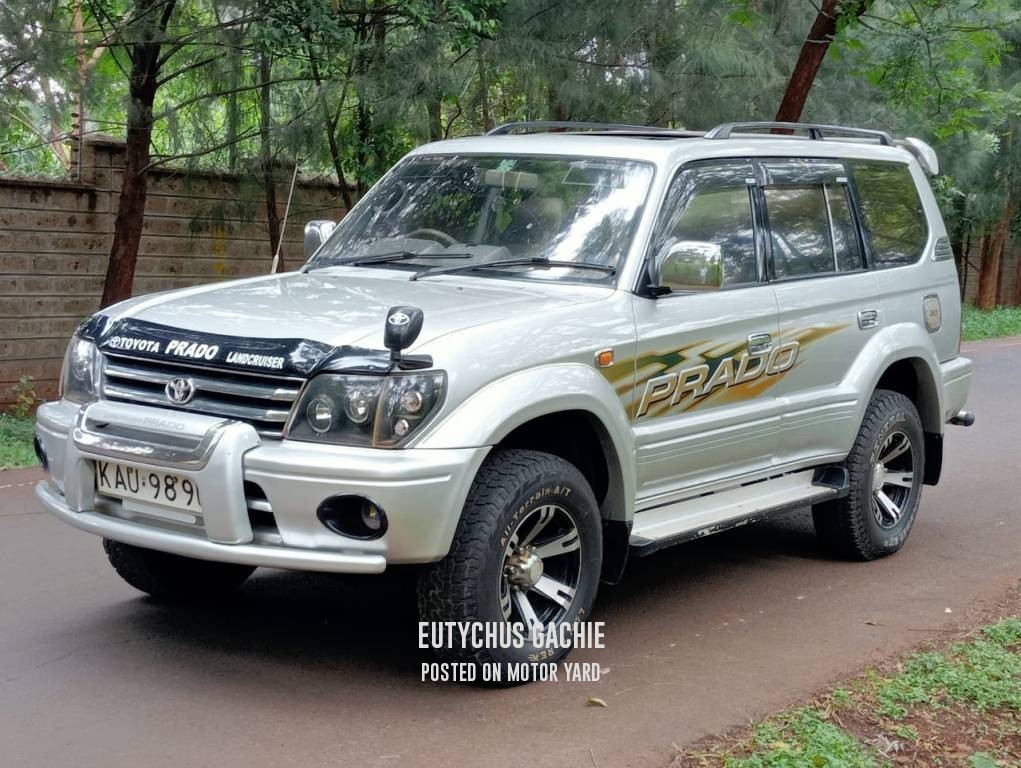 Toyota Land Cruiser Prado 2001 Silver | Motor Yard Kenya